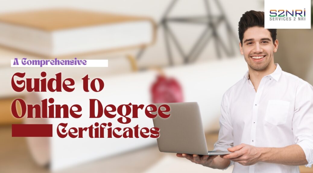 A Comprehensive Guide to Online Degree Certificates