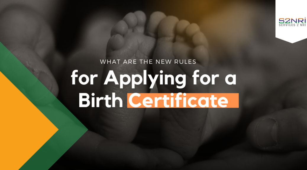 What Are the New Rules for Applying for a Birth Certificate?